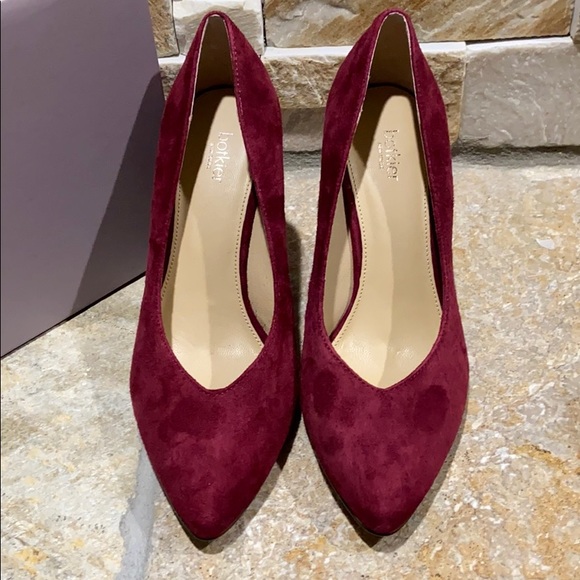 Botkier | Shoes | New Botkier Lina Bordeaux Genuine Suede Pumps | Poshmark